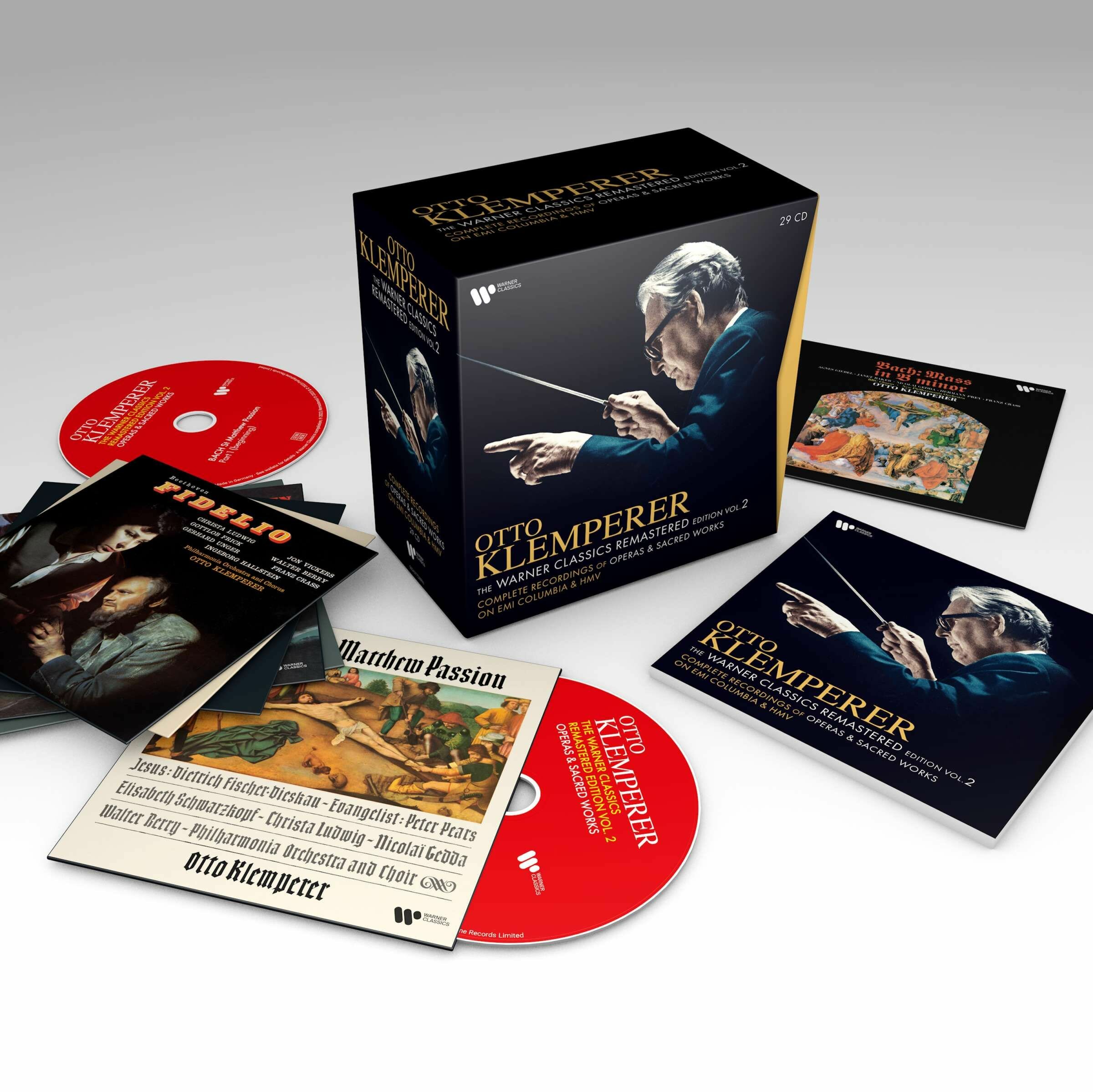 Диск Otto Klemperer - The Complete Warner Classics Remastered Edition 2 "Operas & Sacred Works" (29 CD)