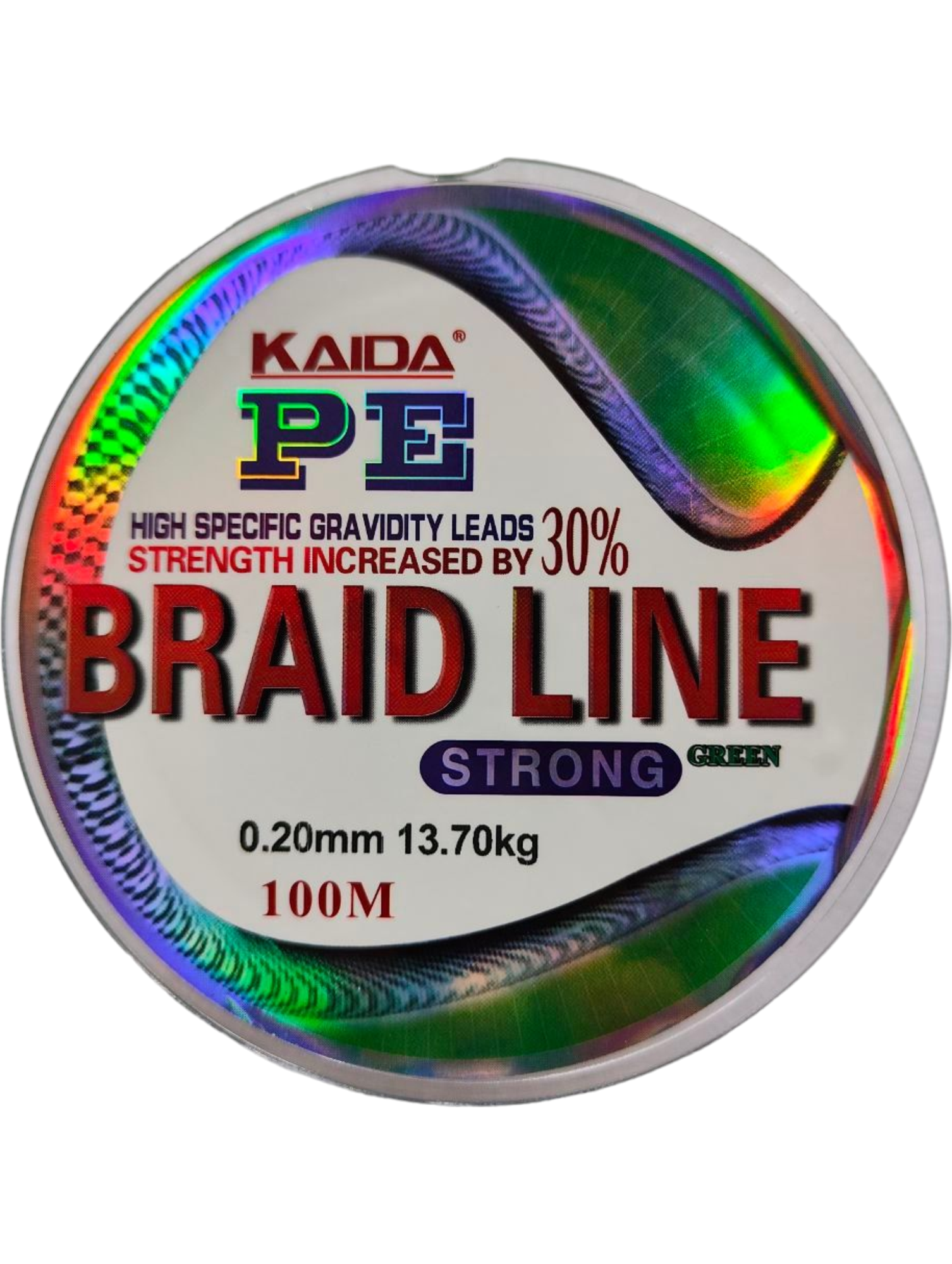 Плетеный шнур BRAID LINE Каида strong 100m 0,20 мм 13.7кг