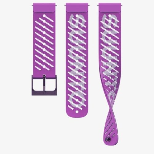 Suunto Силиконовый ремешок Suunto Athletic 5 22 мм Orchid Purple S+M, фиолетовый