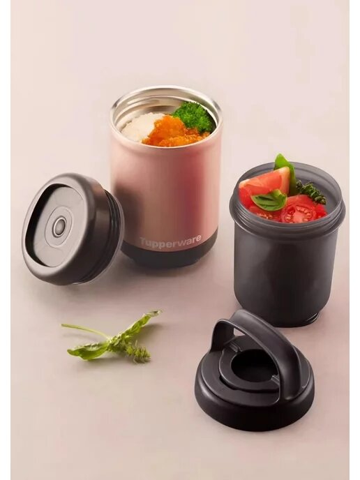 Термос для еды (350 мл) с контейнером (350 мл) отTupperware