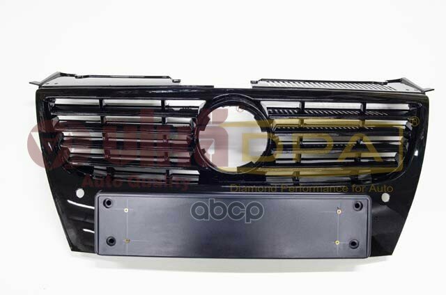 Решетка радиатора VW Passat B6 05-10 (с parking, black) DPA арт. 88531773402