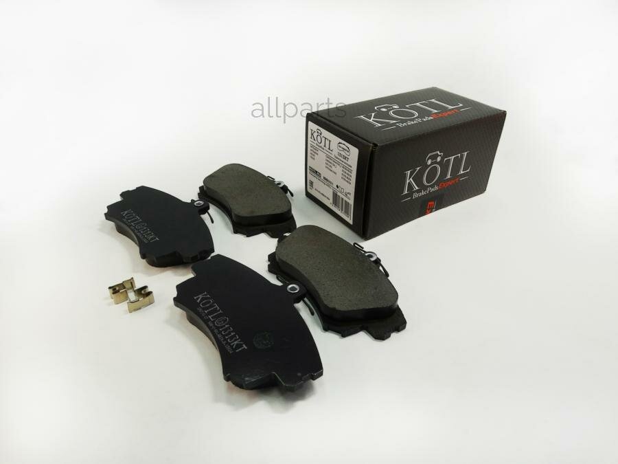 KOTL 1313KT Колодки тормозные дисковые передние к-т MITSUBISHI CARISMA 95-06/COLT 04-/VOLVO S4