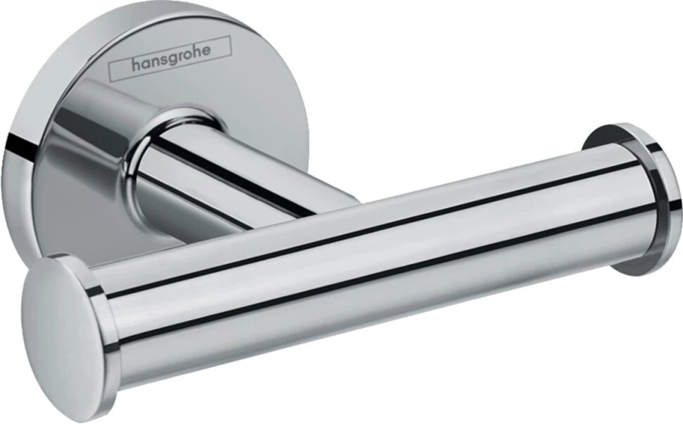 Крючок Hansgrohe Logis Universal 41725000 двойной, для ванны, хром