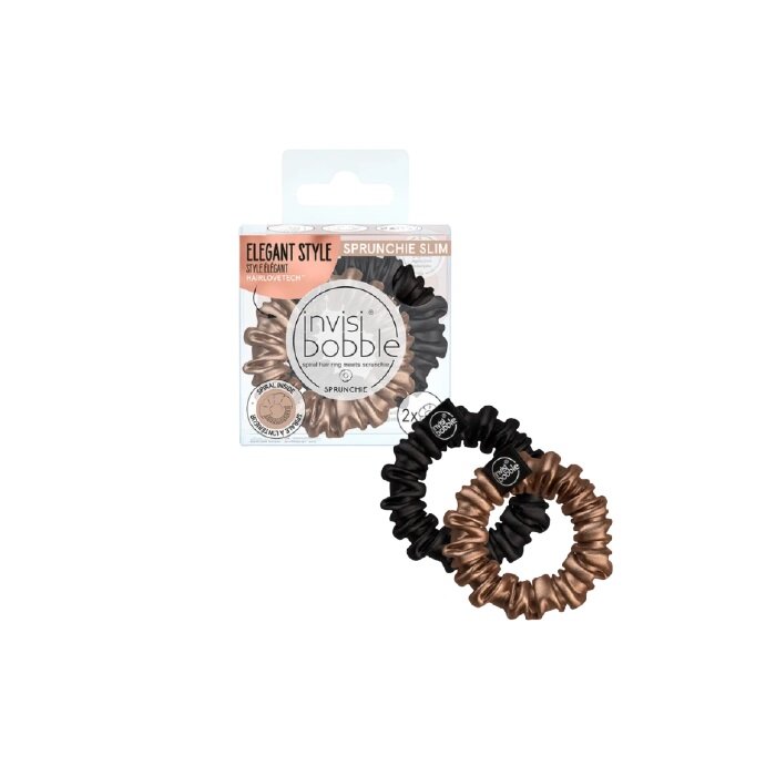 Резинка-браслет для волос invisibobble SPRUNCHIE SLIM True Golden