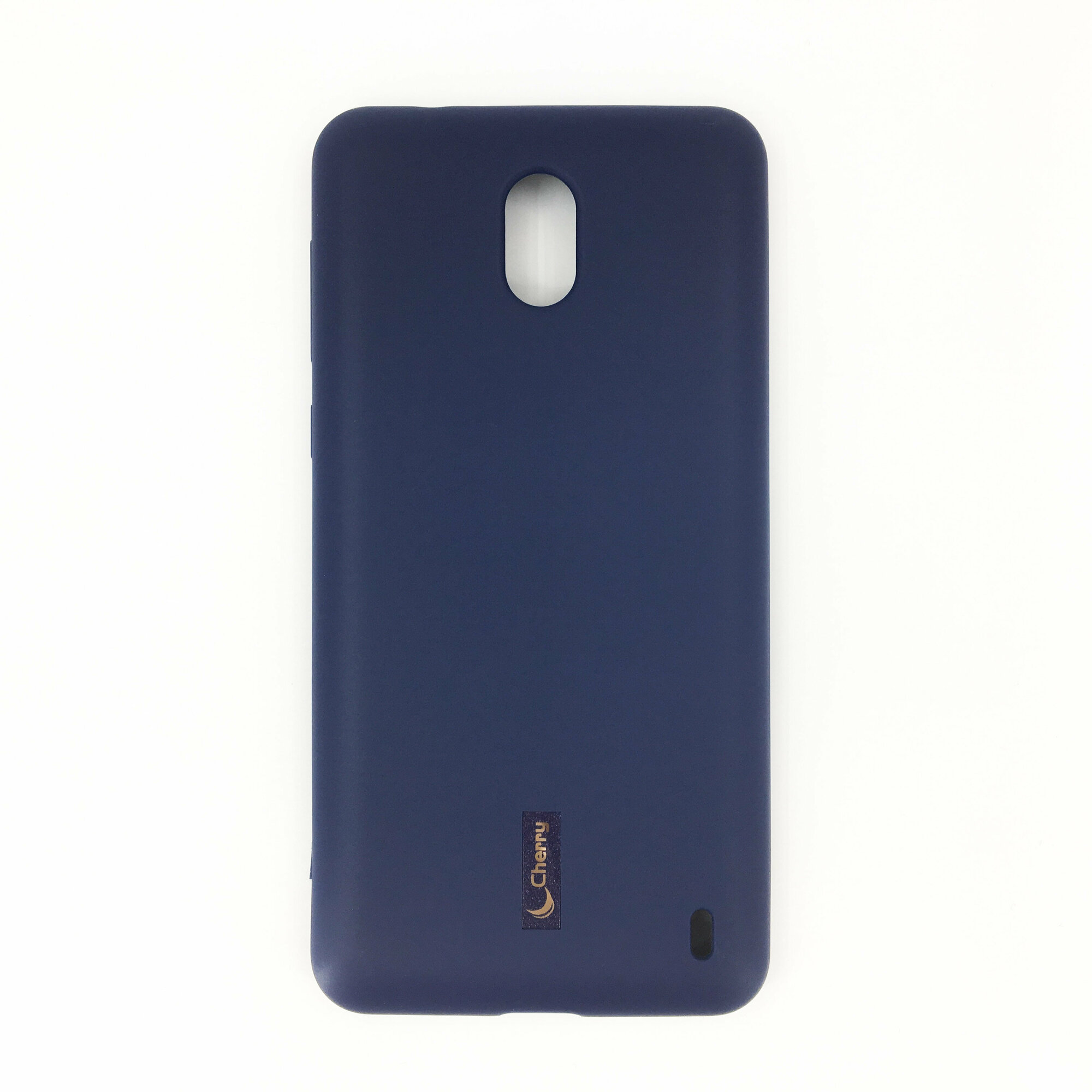 Силиконовый чехол для Nokia 2 (Cherry, синий)