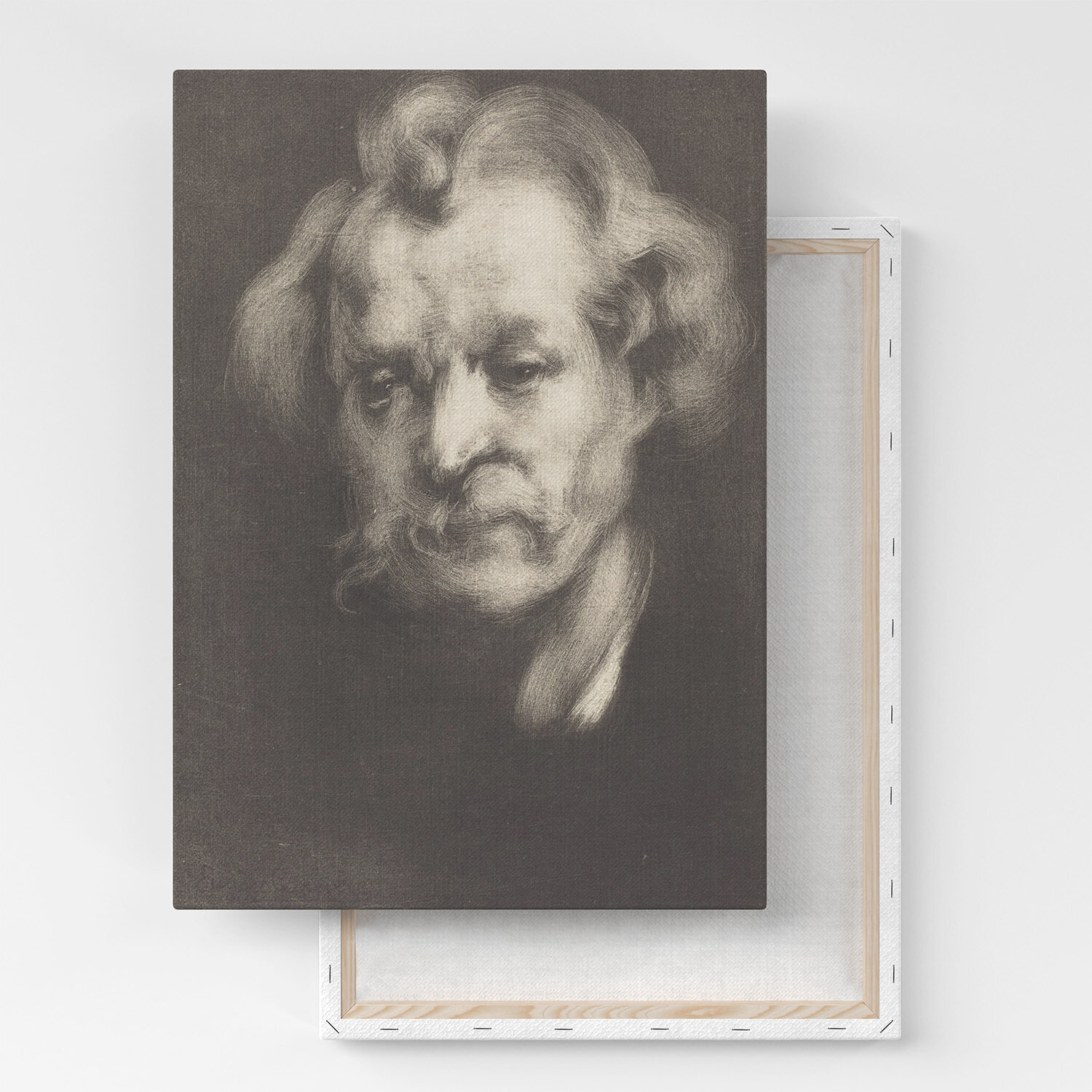 Картина на холсте, репродукция / Eugene Carriere - Jean Dolent / Эжен Каррьер / Размер 40 x 53 см