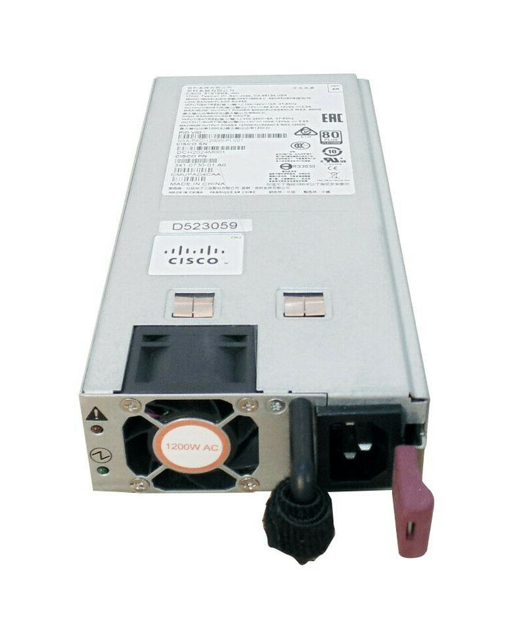 Блок питания Cisco NXA-PAC-1200W-PI 1200W Plug-in Module 341-0730-01