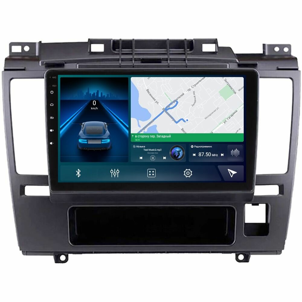 Магнитола CRS-300 Ниссан Тиида Nissan Tiida 2004-2014 - Android 13 - Процессор 8 ядер - Память 4+64Gb - Carplay - DSP 36 полос - 4G(Sim)