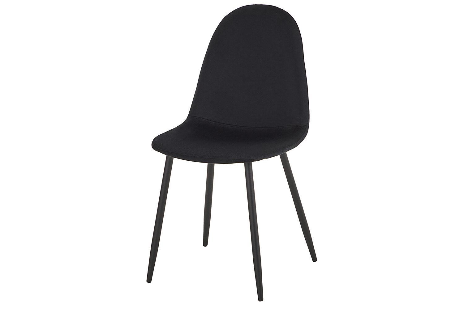 Стул кухонный Hoff Jin 44х86х54 см, мягкий, со спинкой, цвет черный