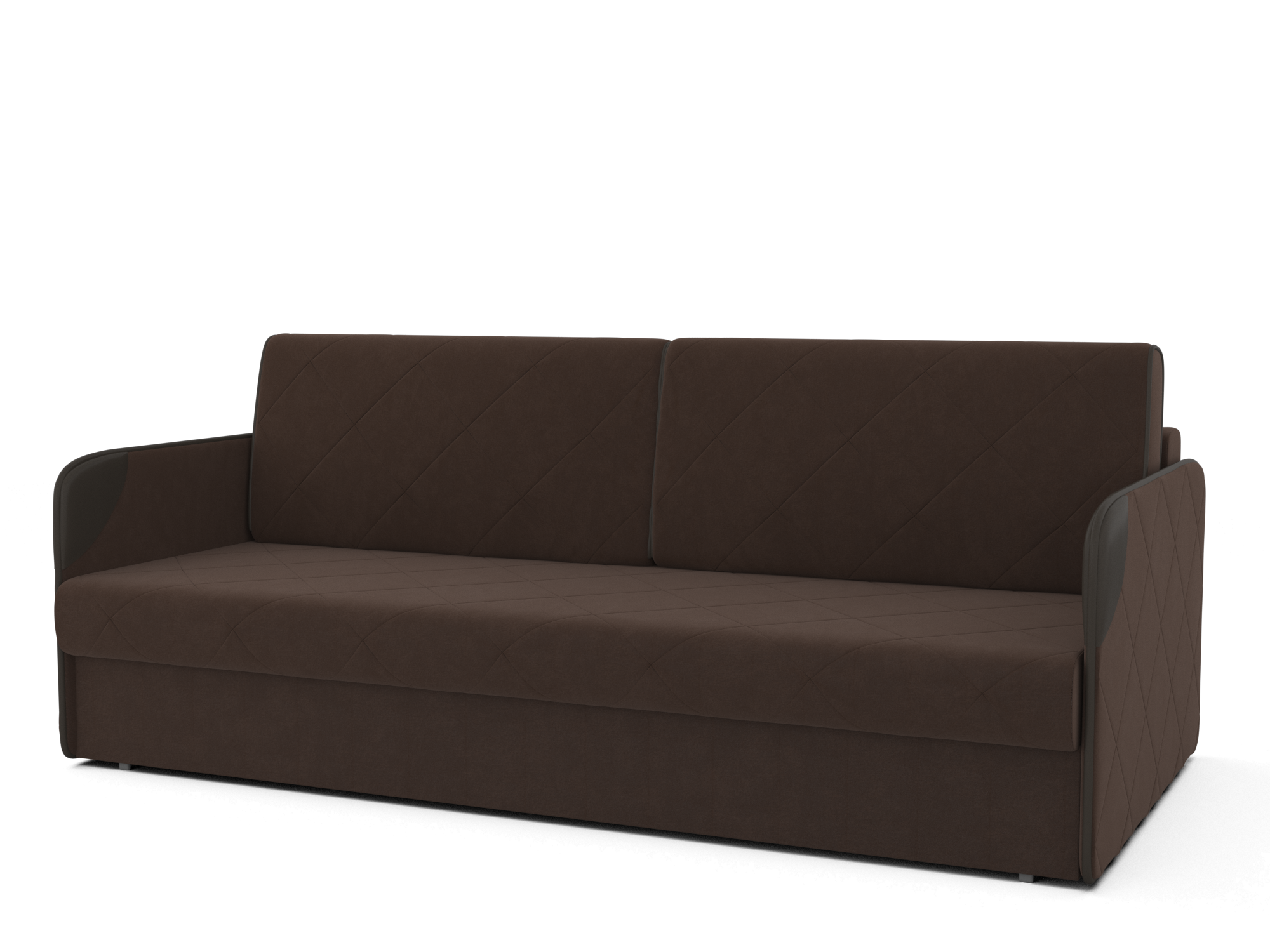 Диван прямой Марсель velour Chocolate