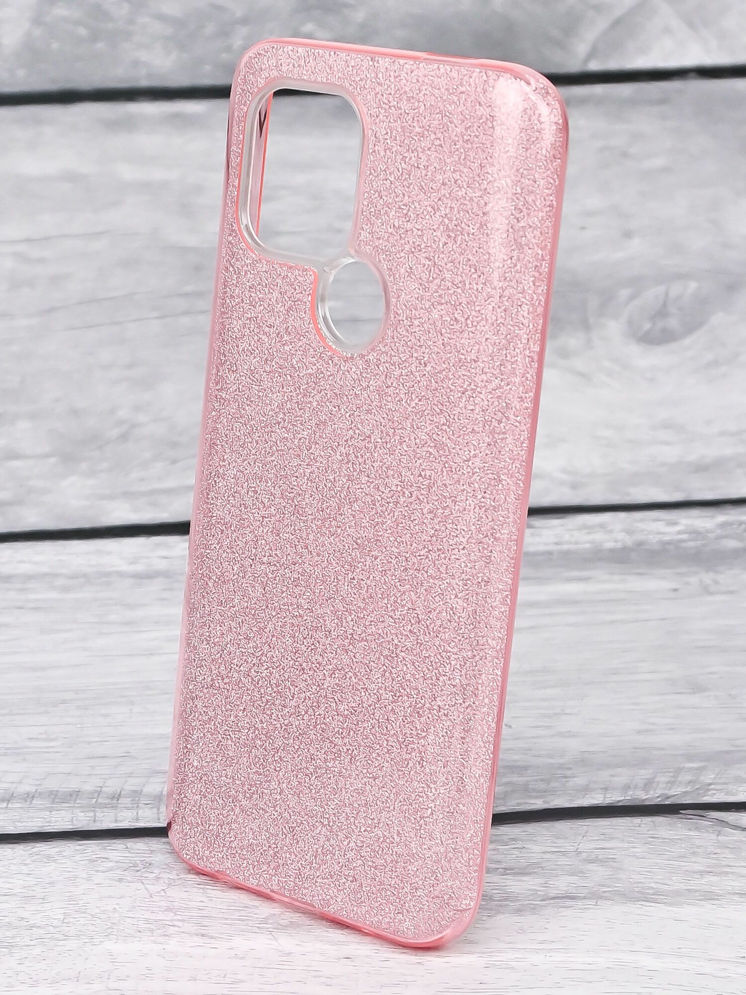 Силиконовый чехол бампер на смартфон Xiaomi Redmi A1+ переливающийся с блестками, защитная блестящая накладка для телефона Ксаоми редми А1 плюс