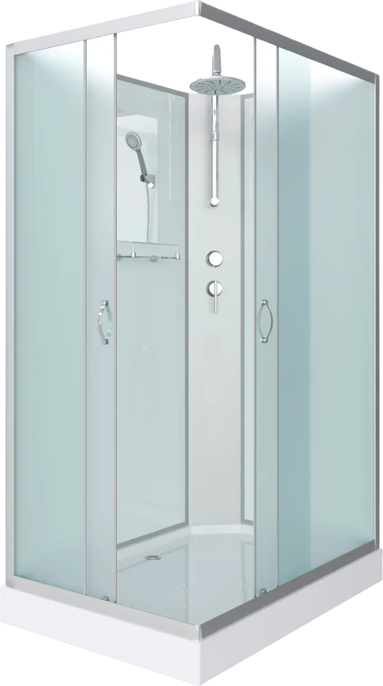 Душевая кабина Niagara Classic NG-43975-14QBKT 90х70 см, без крыши, с тропическим душем 439753QBKT