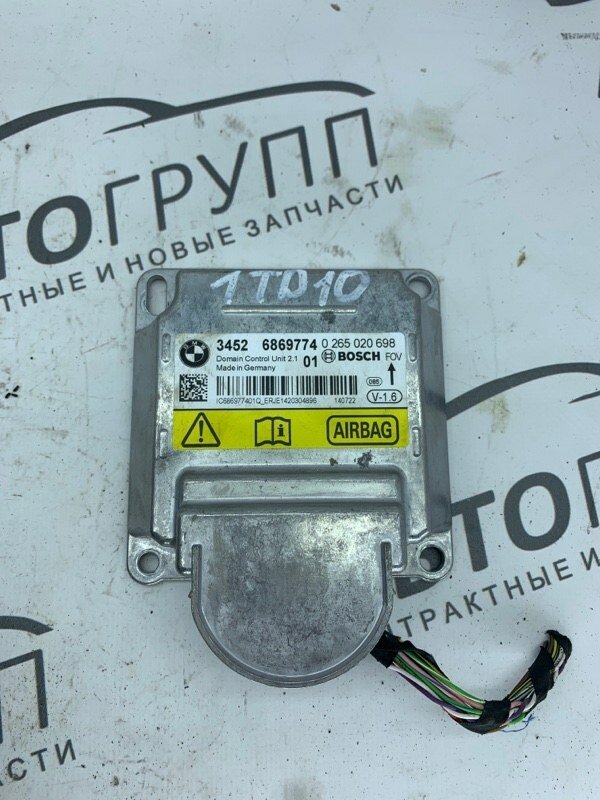 Блок управления AIR BAG BMW X3 F25 Ф25 34 52 6 869 774