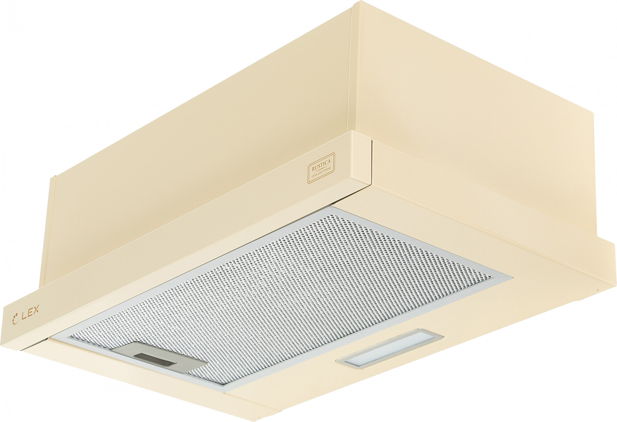 LEX Вытяжка встраиваемая Lex Hubble 500 IV слоновая кость управление: кнопочное (1 мотор)