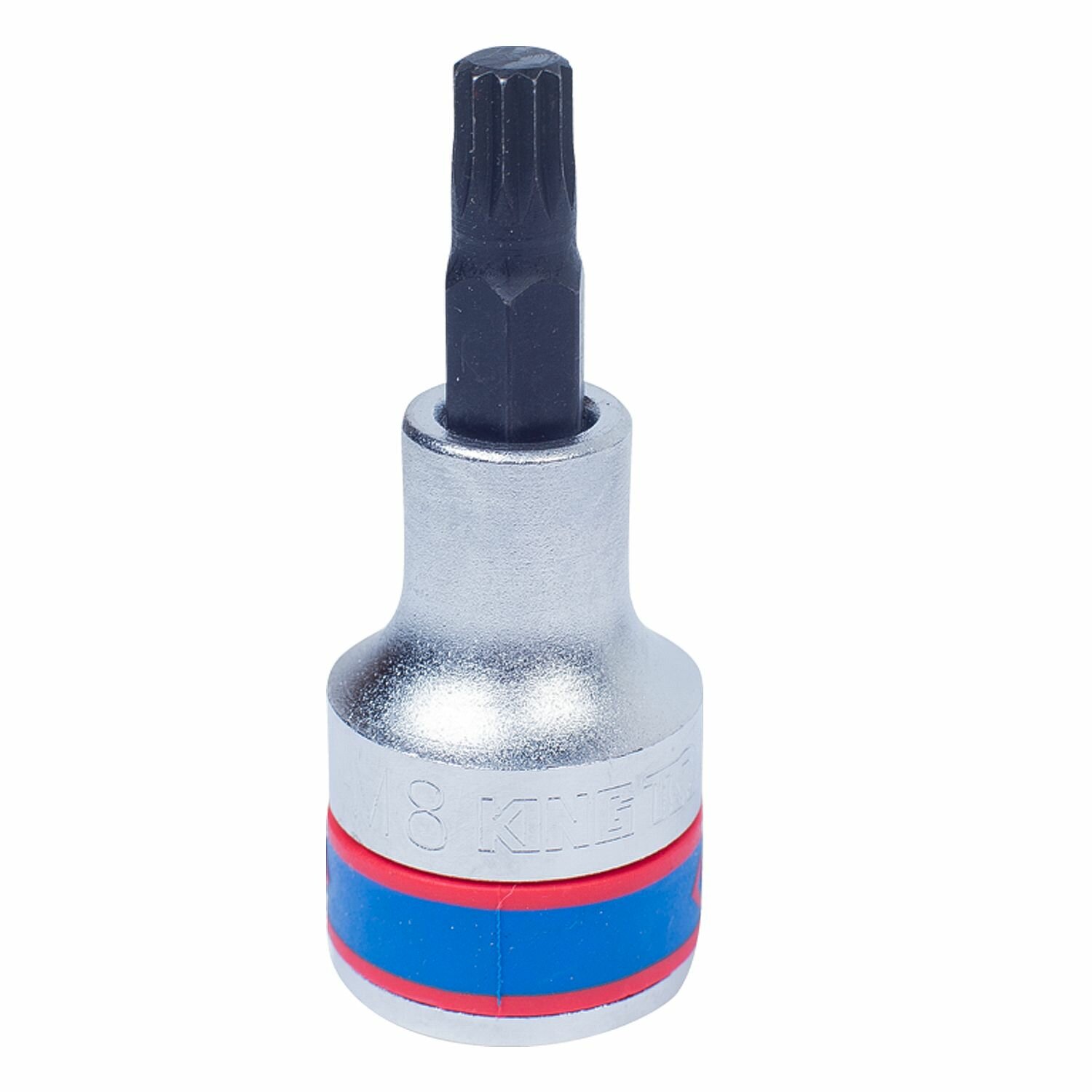 KING TONY Бита (Насадка) торцевая 1/2", Spline, M8, L 60 мм 402608