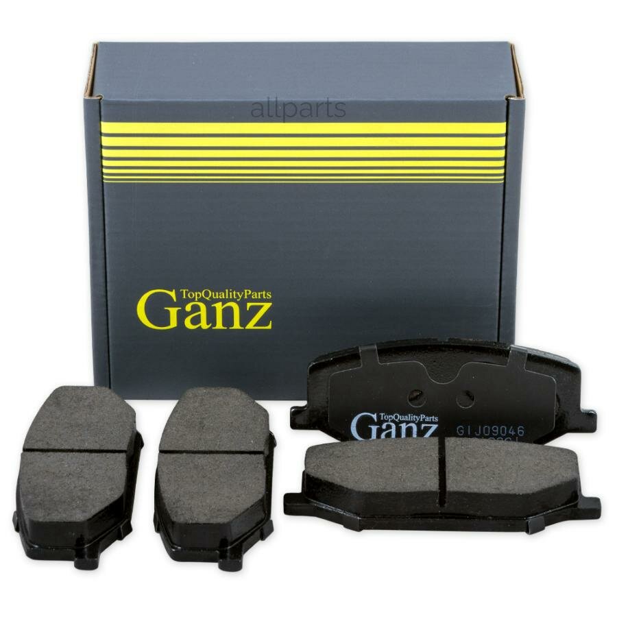GANZ GIJ09046 Колодки тормозные передние для SUZUKI JIMNY GANZ GIJ09046
