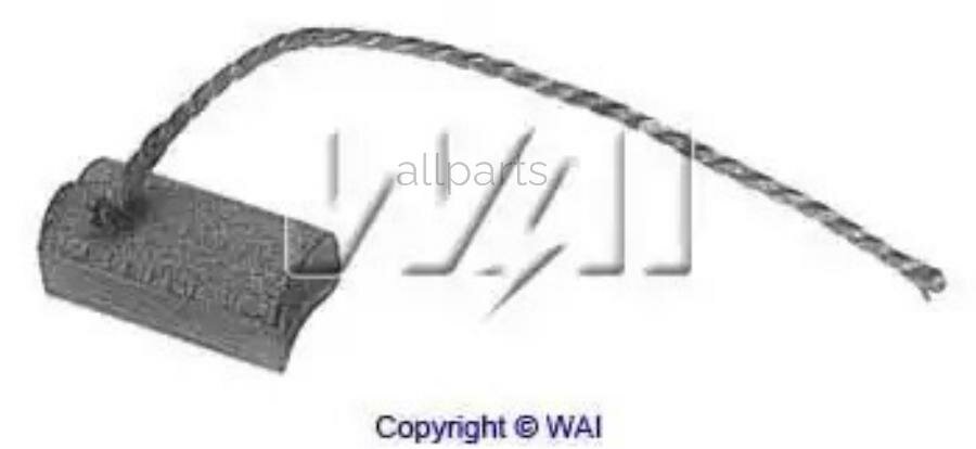 WAI 38-8201 Щетка генератора угольная Honda Suzuki Toyota