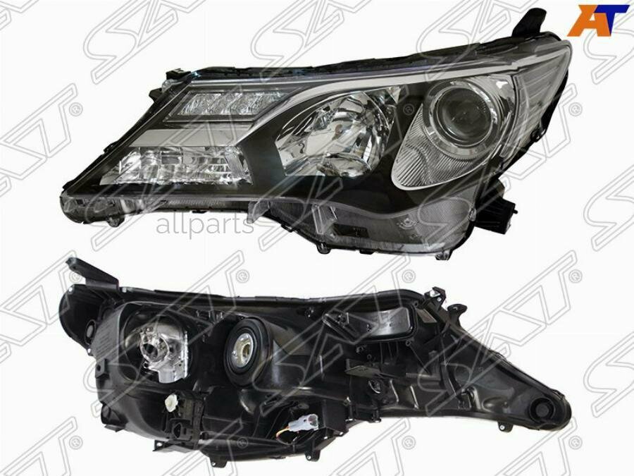 SAT ST-212-11W1L Фара Toyota RAV4 (XA40) 12-15 (Слева/ Ксенон/Галоген/ С электрокорректором)