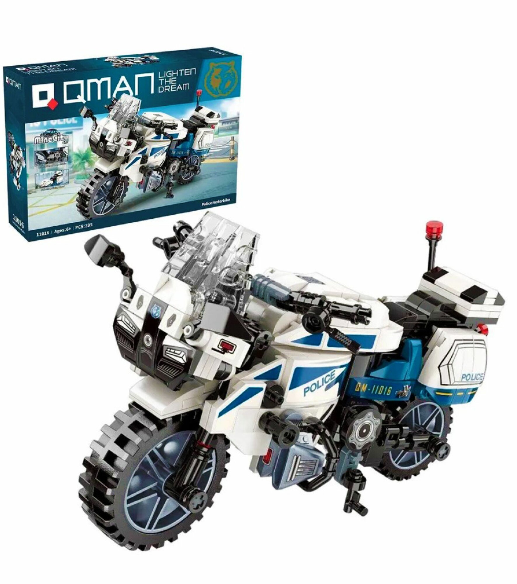 Конструктор брик мотоцикл