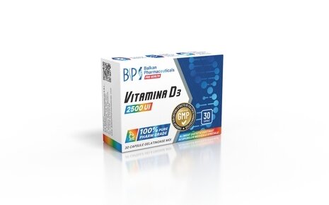 Витамин D3 600 МЕ ВР (Vitamin D3 600 ME BP) (капсулы массой 250 мг)