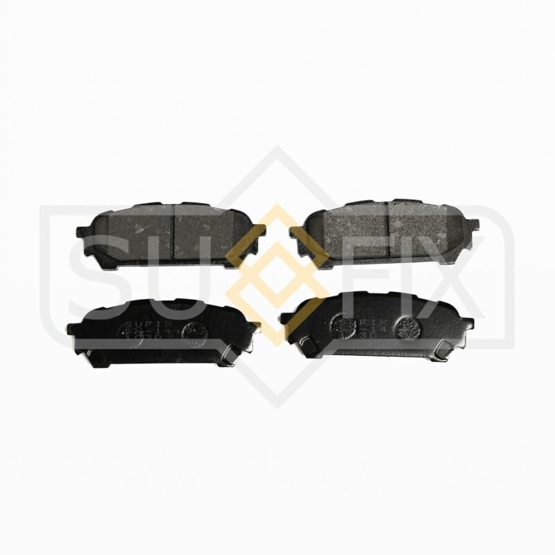 SUFIX Колодки тормозные задние SUBARU Forester(SG) 2.0-2.5 02>, Impreza(GD) 1.6-2.0 00>