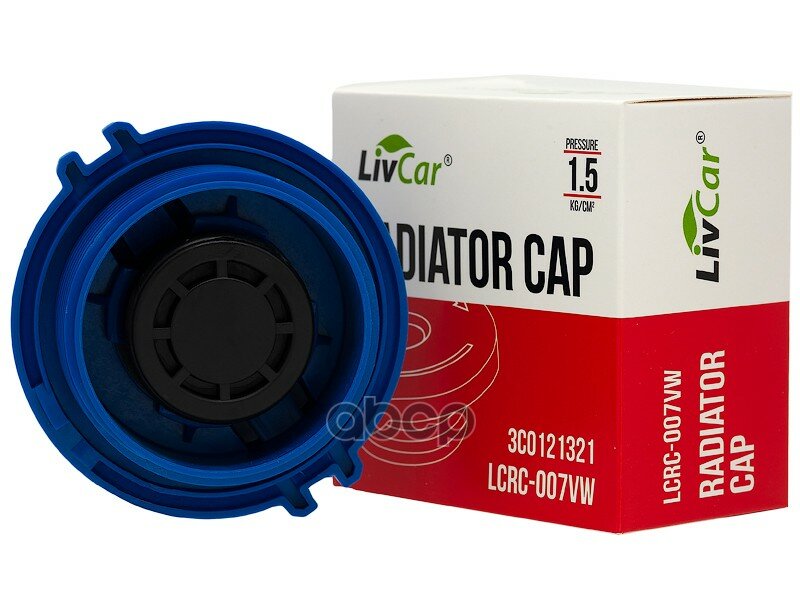 Крышка расширительного бака (1.5kg/cm2) LivCar арт. LCRC-007VW