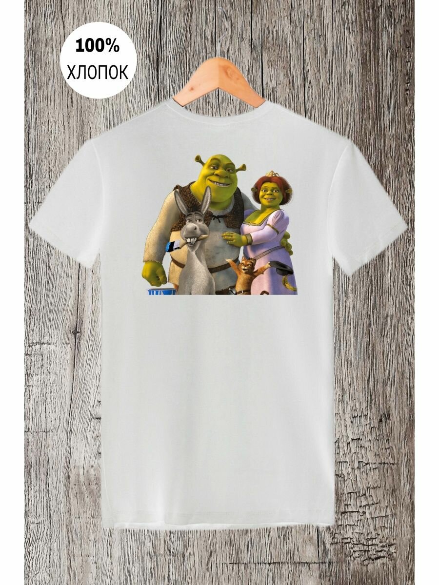 Футболка шрек герои shrek