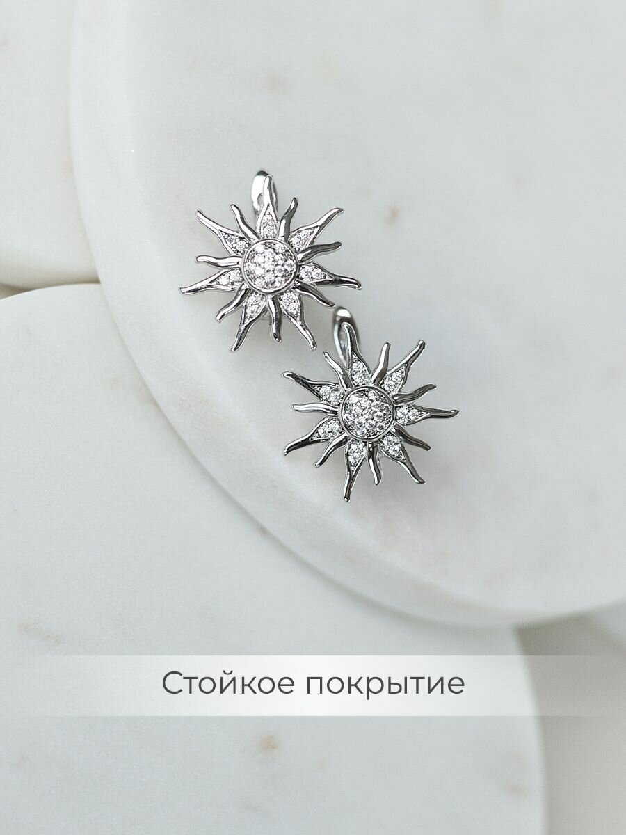 Серьги LINA LEVINA, циркон