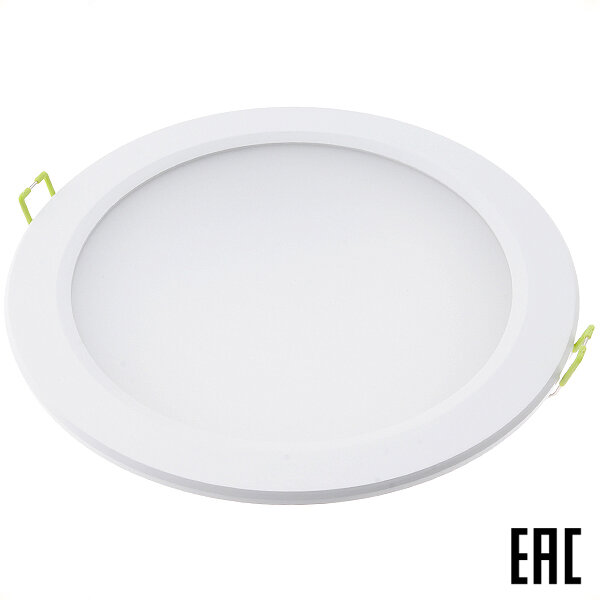 Светильник светодиодный встраиваемый Navigator 25Вт 2200 Лм 4000К белый IP44 94838 NDL-P1-25W-840-WH-LED