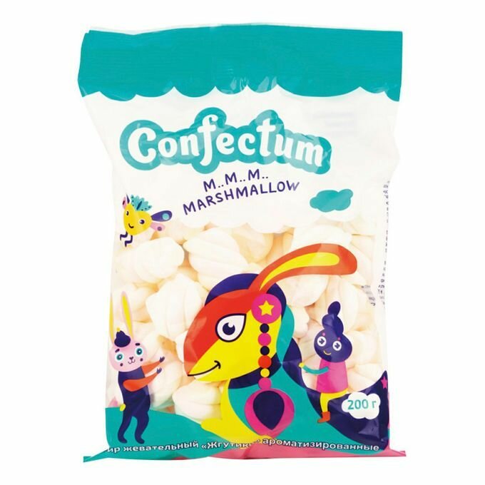 Confectum Маршмеллоу, Twisted Жгутики, 200 гр