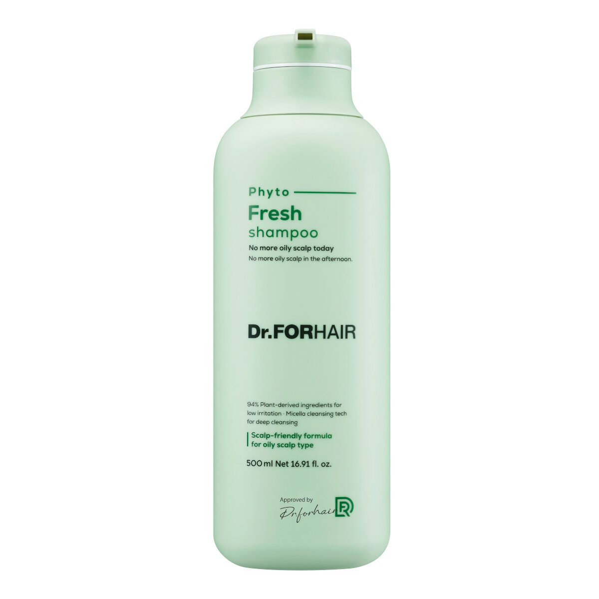 Шампунь для жирных волос освежающий Dr For Hair Phyto Fresh Shampoo, 500 мл