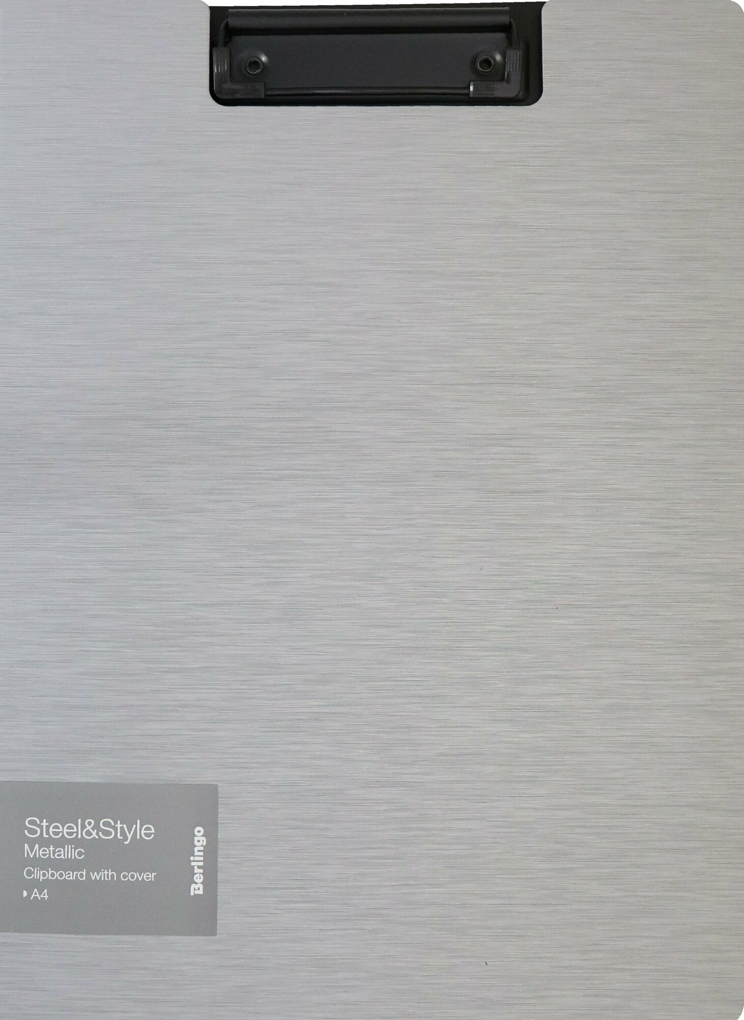 Папка-планшет с зажимом "Steel&Style" серебристая (PPf_93102)