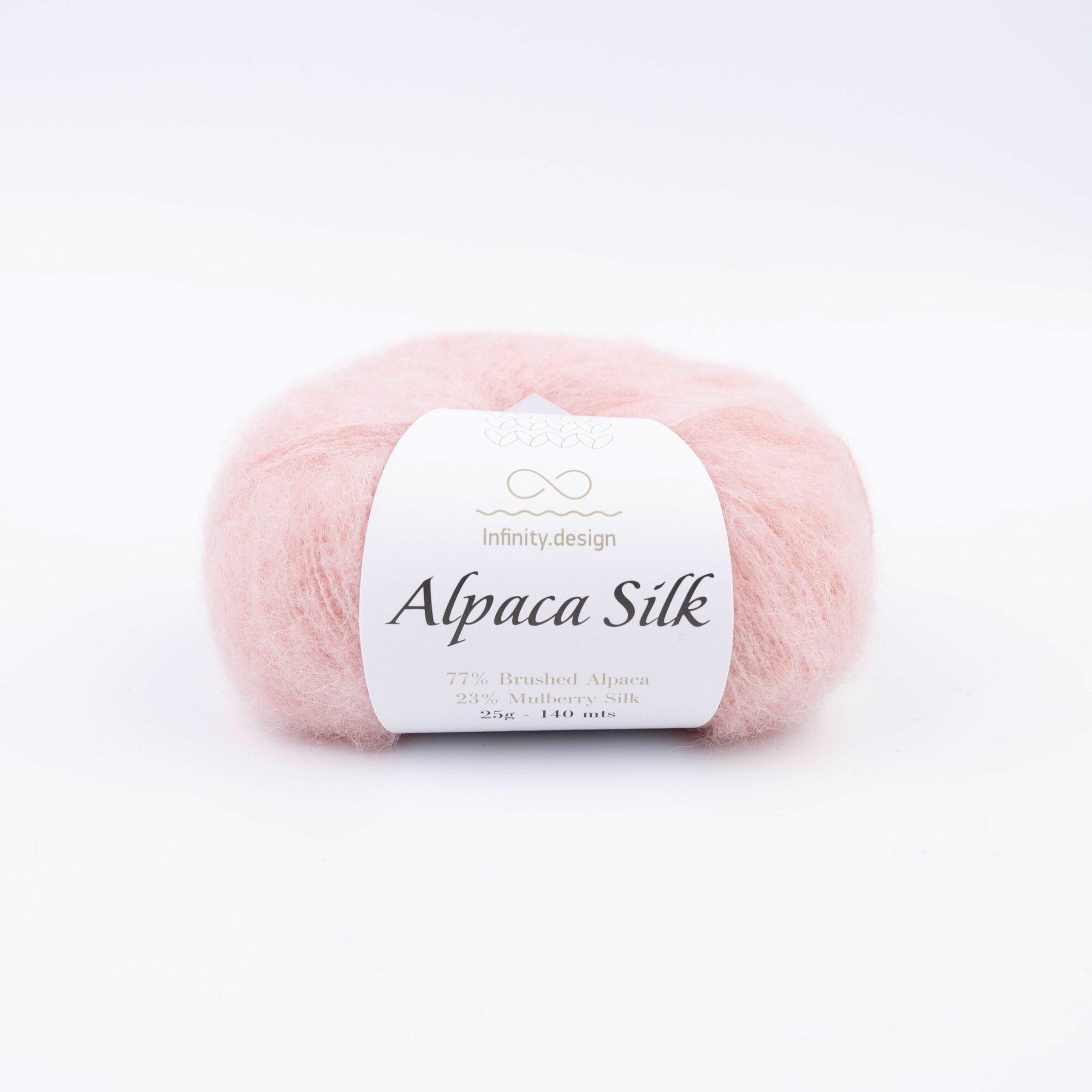 Пряжа INFINITY Alpaca Silk 3511 (1 моток), 77% альпака, 23% шелк, 25г, 140м