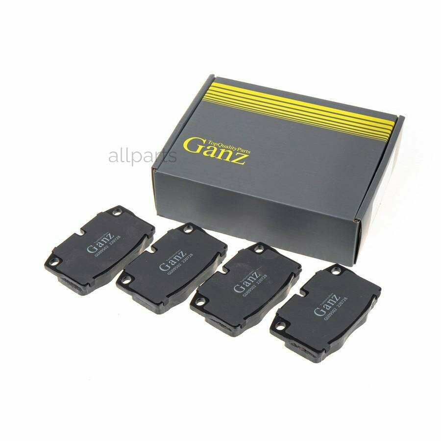 GANZ GIJ09502 Колодки тормозные передние 8кл для DAEWOO NEXIA OP VecA 1.4 88-92 OmA 1.8 87-91 CorA GANZ GIJ09502