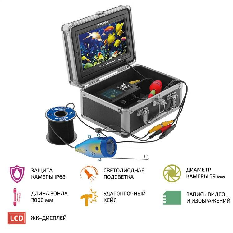 Камера для рыбалки с записью мегеон 33300