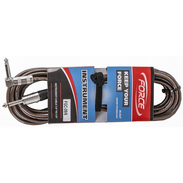 Кабель аудио 1xJack - 1xJack FORCE FGC-09/6 6.0m