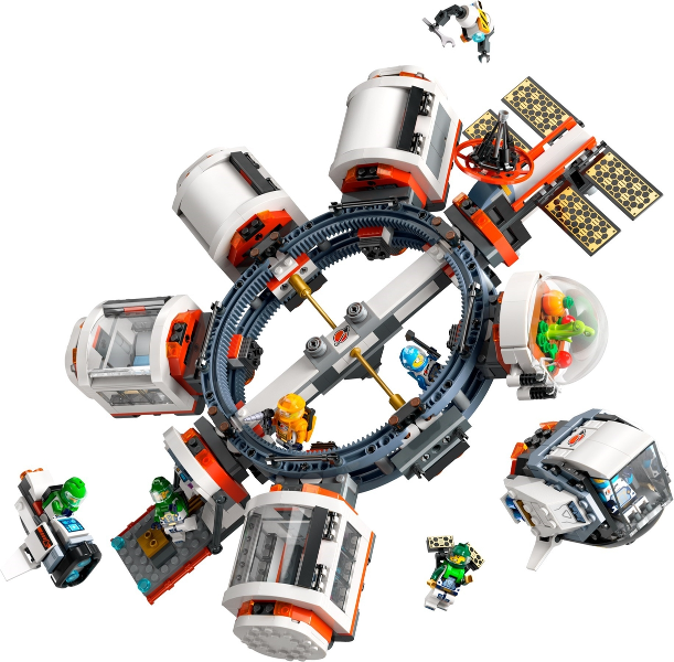 Конструктор LEGO CITY 60433 Modular Space Station, 1097 дет.