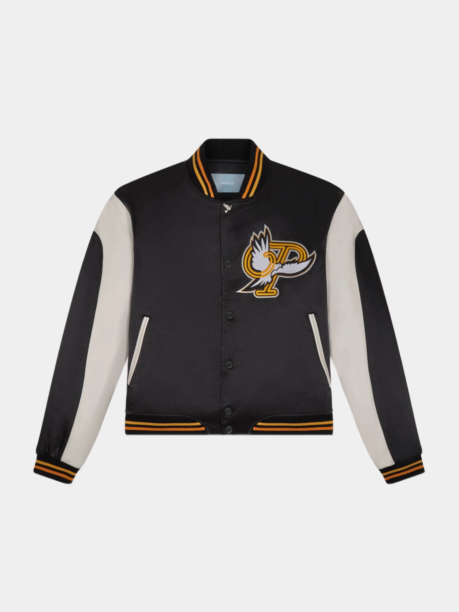 Куртка P Letterman Varsity Jacket Black