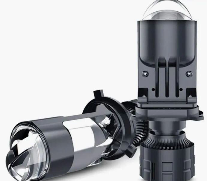 Светодиодные Mini Bi Led Линза H4