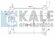 KALE 366900 Радиатор охлаждения для а/м Toyota Corolla (01-)/Avensis (03-) MT па...