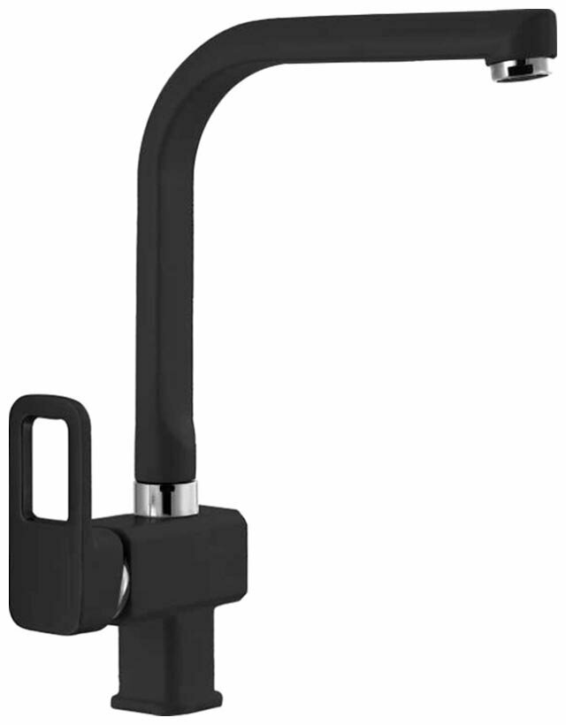 Смеситель для кухни D-Lin черный (D155366-A)