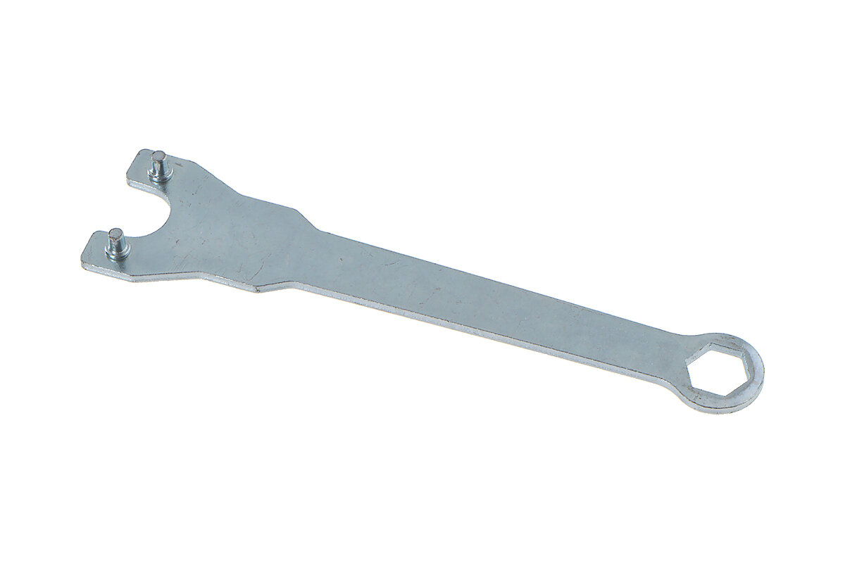 Ключ специальный для болгарки (УШМ) ИНТЕРСКОЛ УШМ-22/230 (s/n 355.****), УШМ-230/2100Т, УШМ-230/2200М1, УШМ-230/2200ЭВ, УШМ-230/2500Т, УШМ-230/2600ЭВ