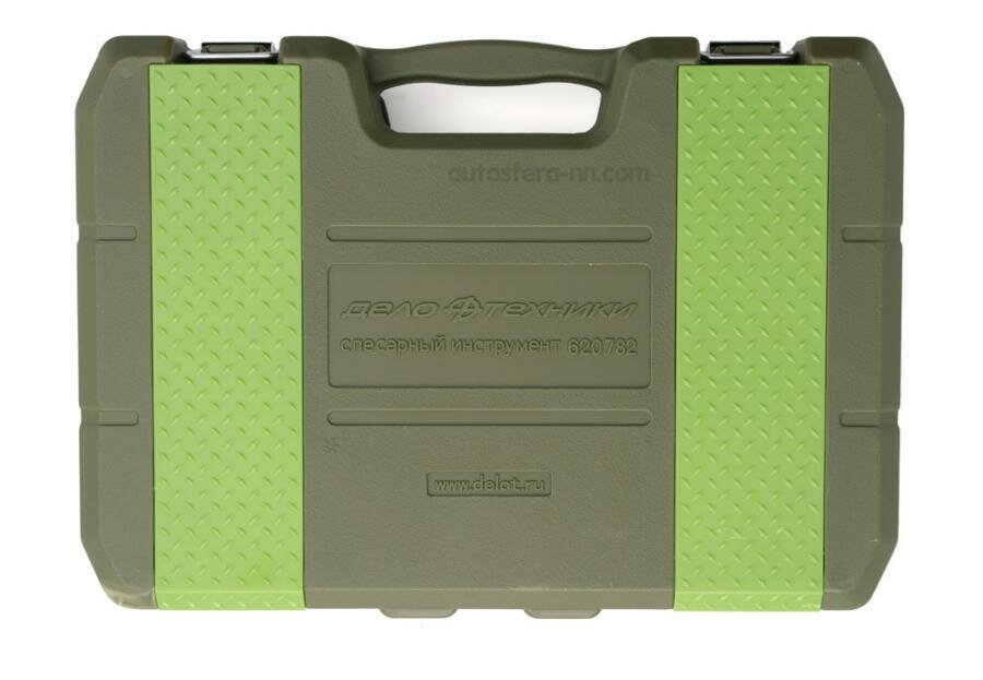 DELOTEKHNIKI 620782 Набор инструмента 1/2"1/4"DR 82пр (Дело Техники)