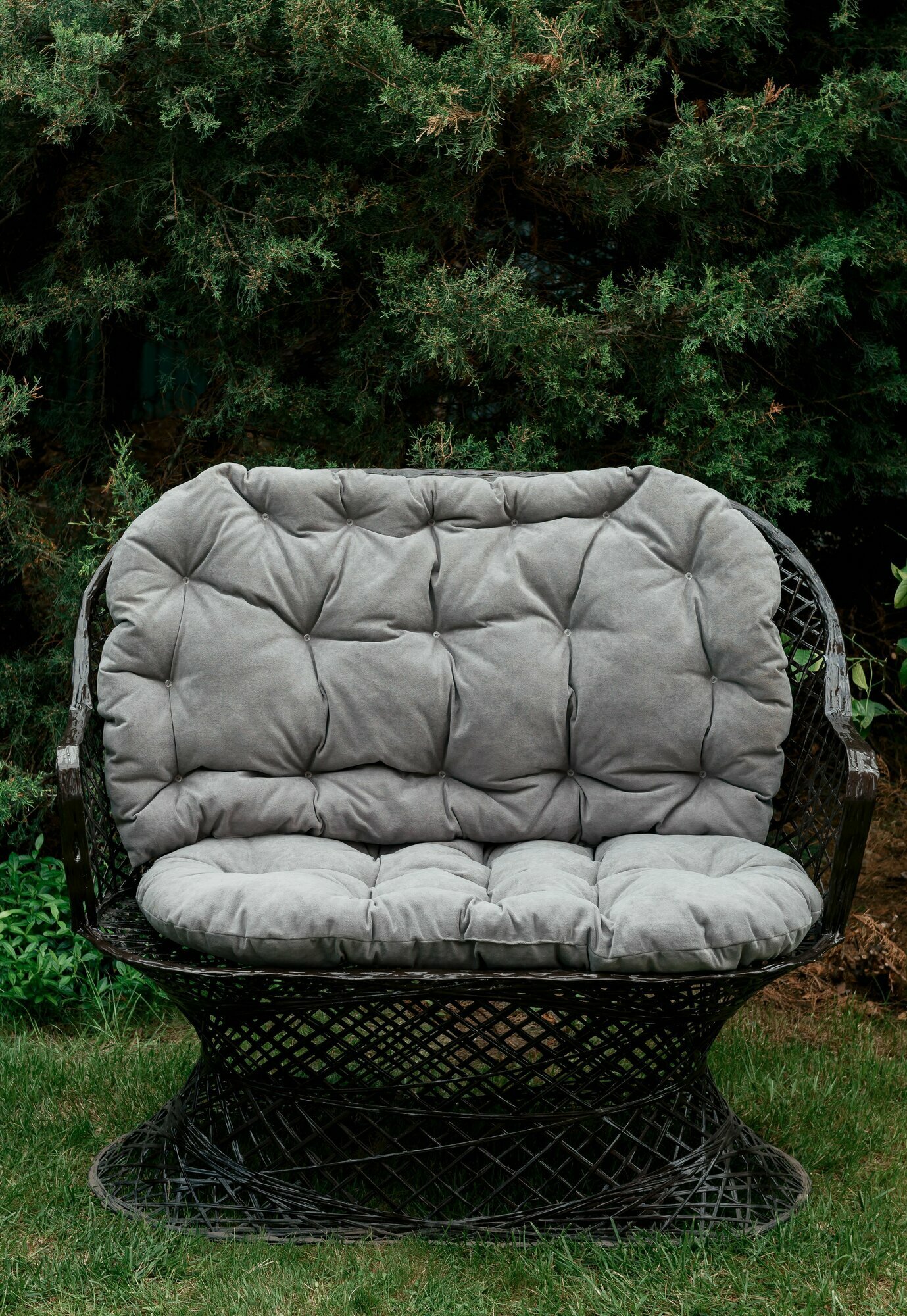 Диван садовый, диван для дачи и сада, плетеный диван для веранды