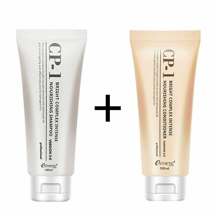 Esthetic House Комплект Протеиновый шампунь + кондиционер для волос 100мл+100 мл CP-1