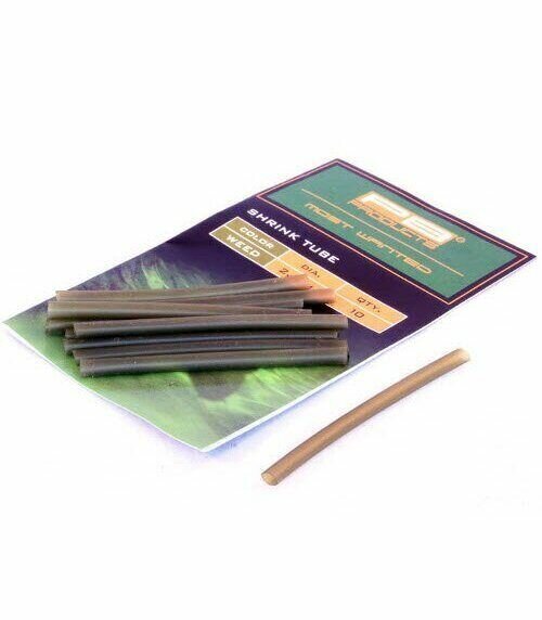 PB PRODUCTS Трубка термоусадочная Shrink Tube / 1,6mm - Weed / 10шт.