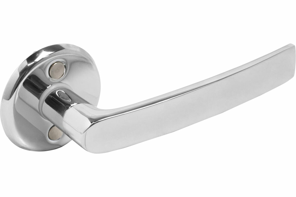 Аллюр комплект ручек для финских дверей 16/006 CP хром 14047 сдержанный дизайн