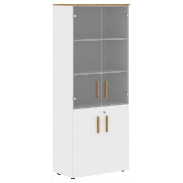 Шкаф-витрина Mebelion Forta FHC 80.2(Z)