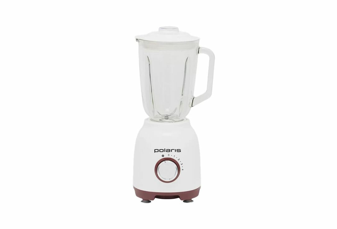 Блендер настольный Polaris PTB 0822G White and Red