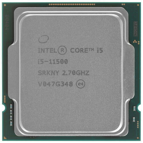 Процессор Intel Core i5-11500 OEM (CM8070804496809-SRKNY) - LGA 1200, 6 x 2.7 ГГц, L3 - 12 МБ, 2хDDR4-3200 МГц, Intel UHD Graphics 750, TDP 65 Вт